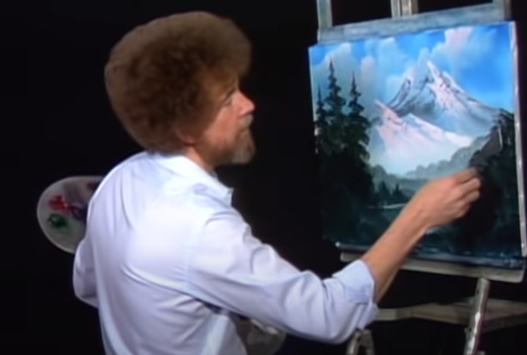 Bob Ross served in the Air Force -- We Are the Mighty - We Are The Mighty