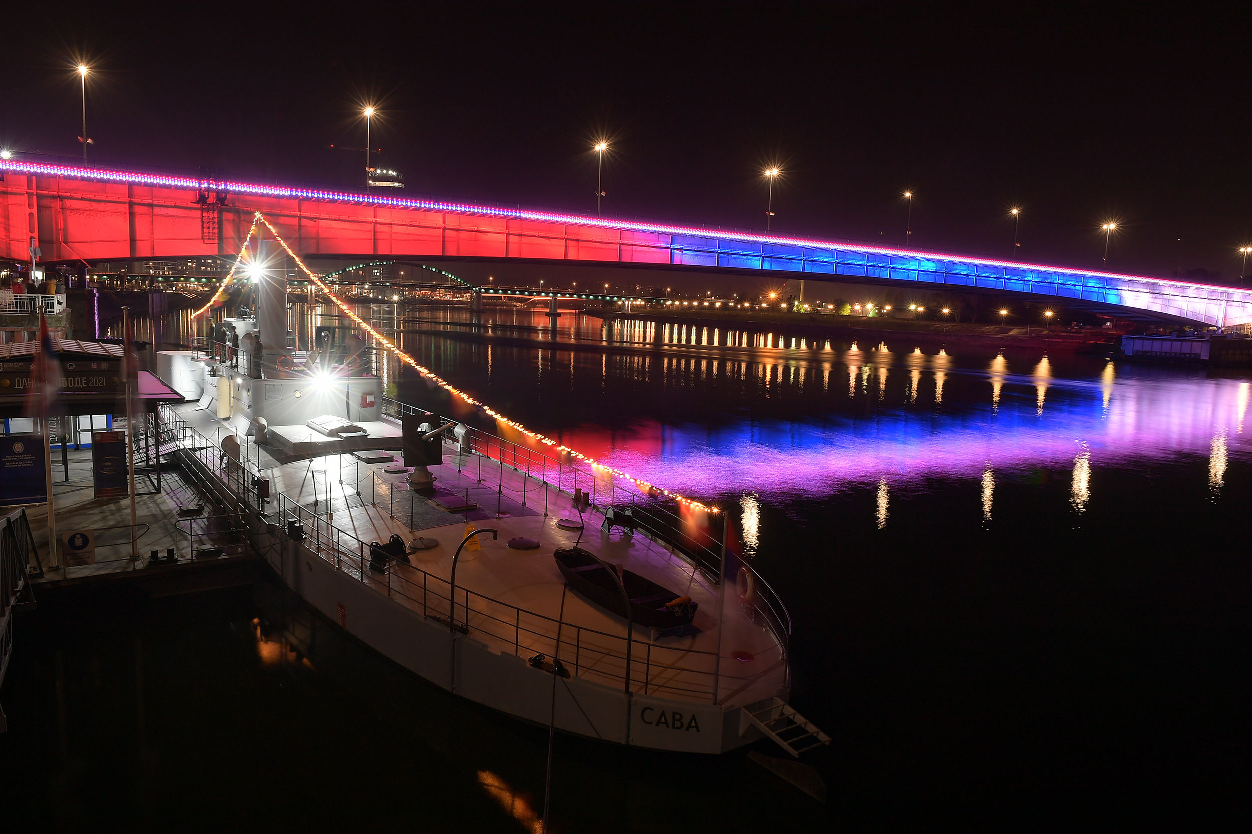Serbia restored the ship that fired the first shots of WWI as a museum
