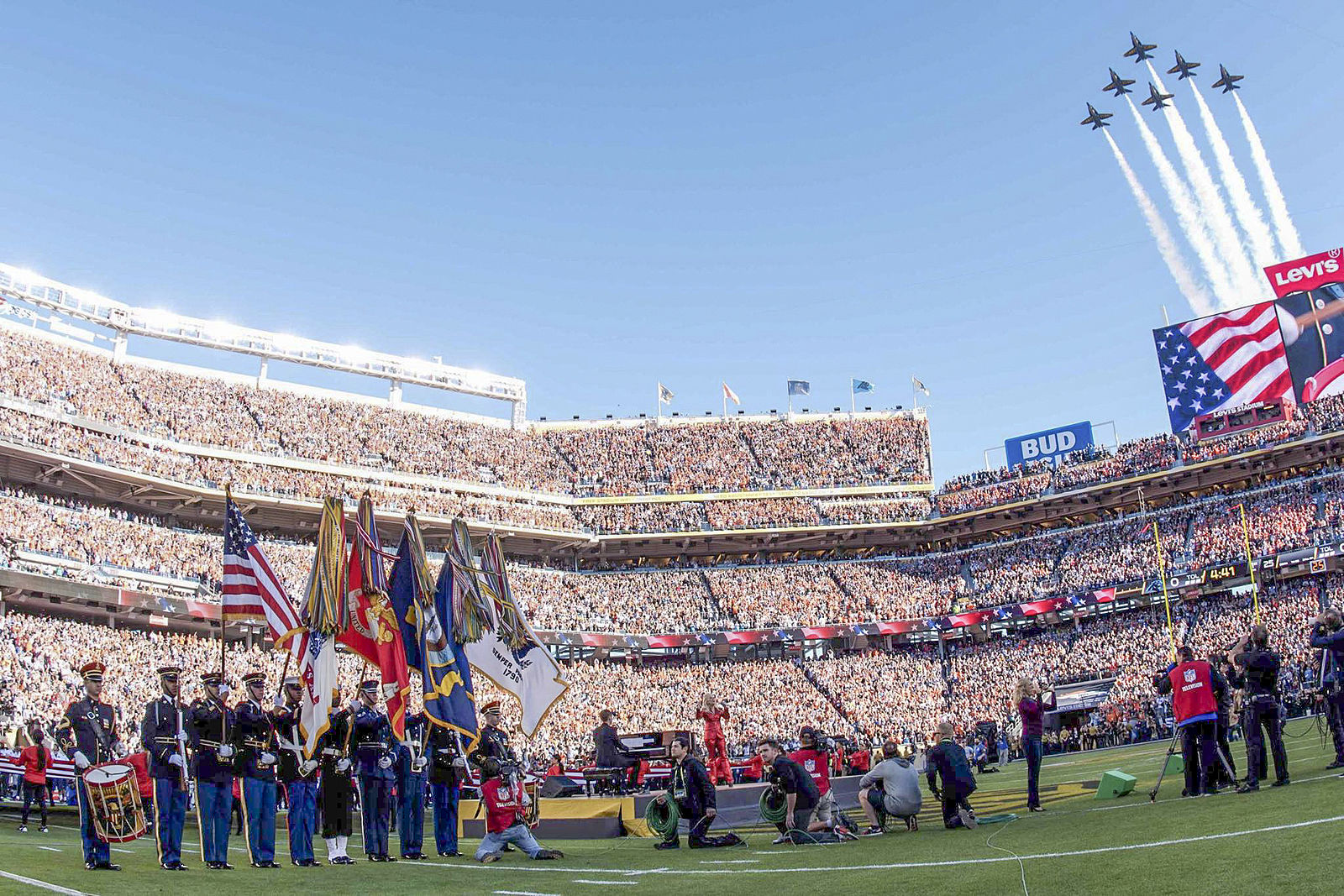 The Super Bowl LVII flyover celebrates 50 years of female Naval Aviators