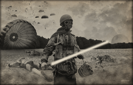 This artist did a World War 2-Star Wars mashup and the result is ...