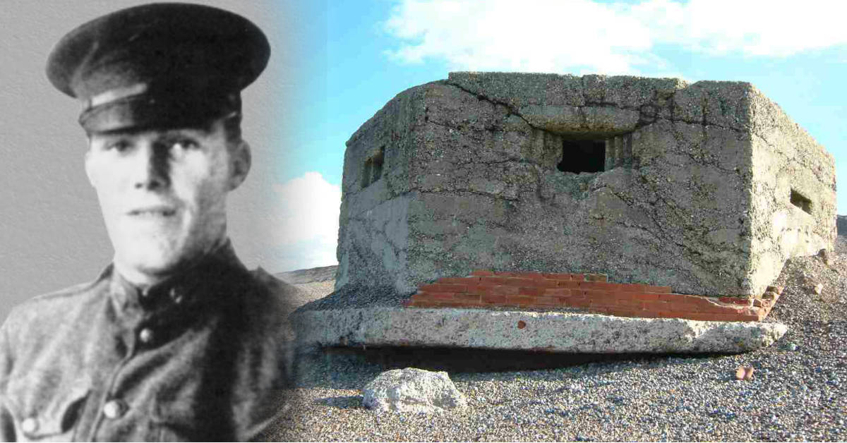 This soldier took out a pillbox using only one small bomb and combat ...