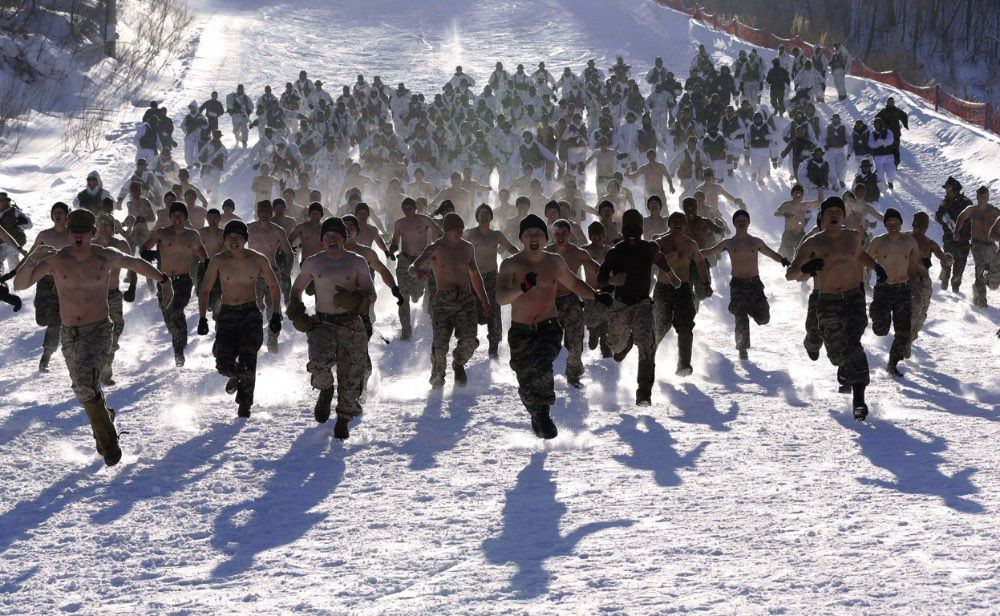Pictures of troops braving the cold that will make you thankful to be ...