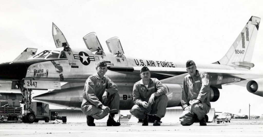This was America's first operational supersonic strategic bomber