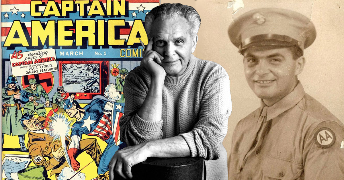 This comic book legend fought Nazi panzers and earned a Bronze Star ...