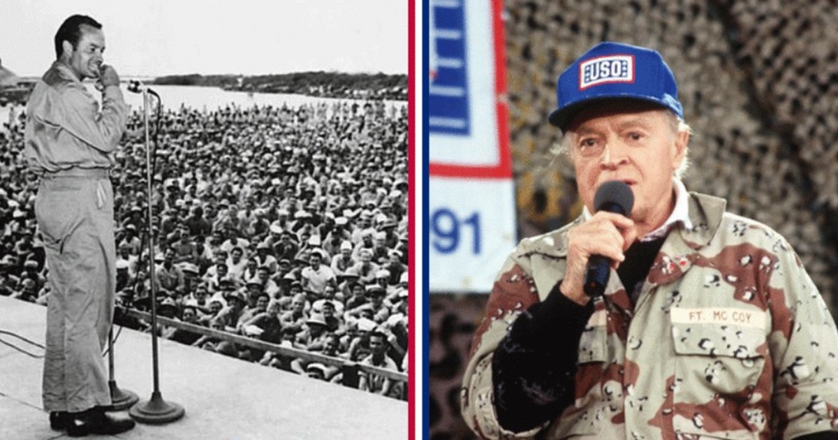 Bob Hope entertained the troops from WWII to Desert Storm | We Are The ...