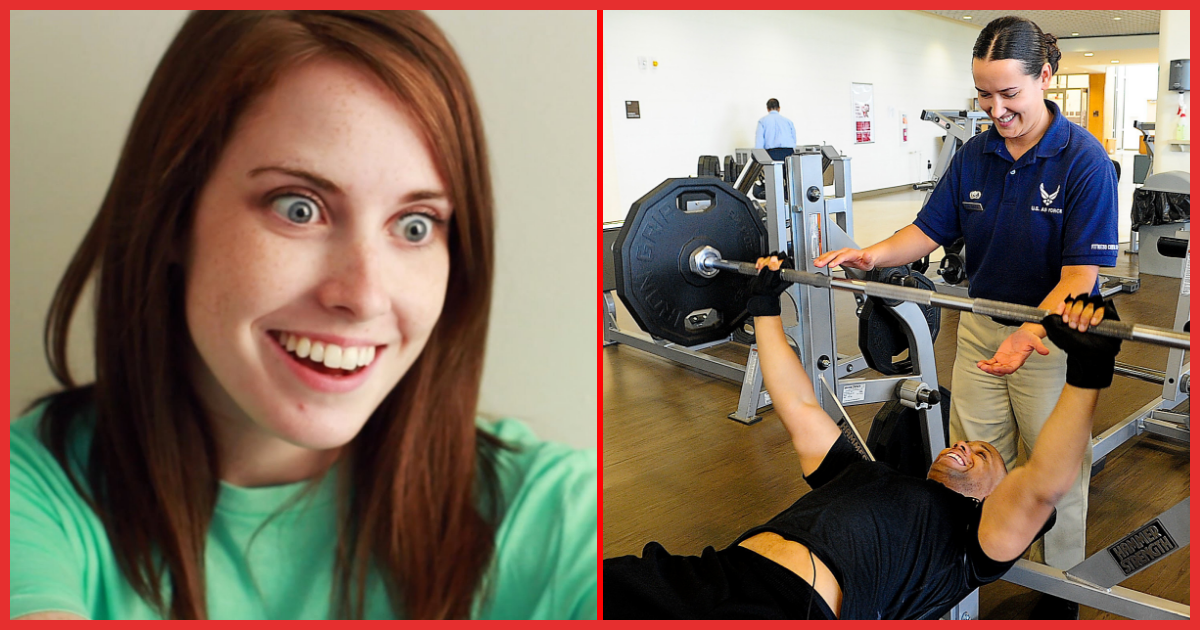 5 ways you're 'creeping' way too hard while at the gym | We Are The Mighty