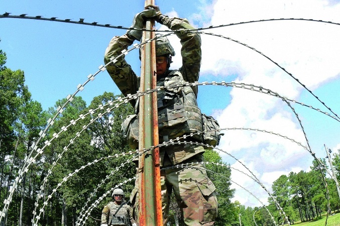 How concertina wire became such an effective defense tool | We Are The ...