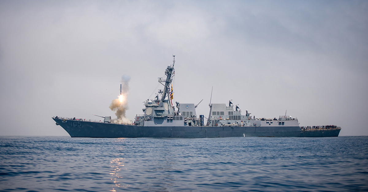 How the Navy would defend a fleet under attack at sea | We Are The Mighty