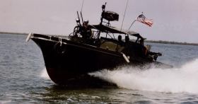 The PBR was based on a recreational boat and powered by Jacuzzi jets