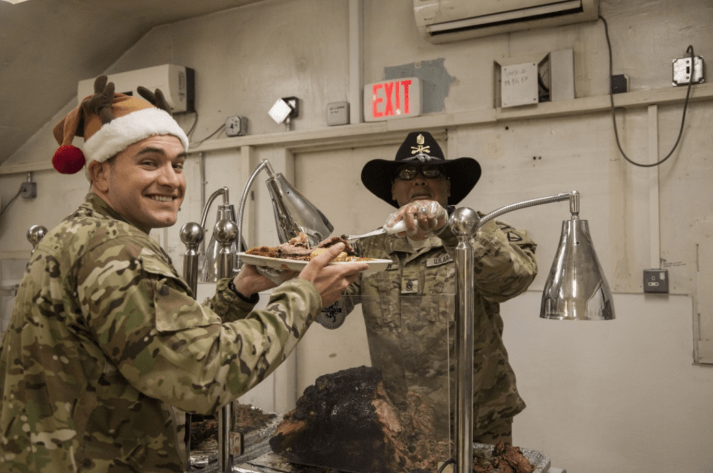 How deployed soldiers celebrate Christmas