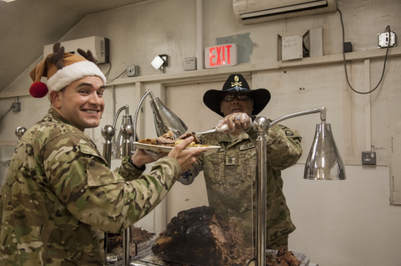 How deployed soldiers celebrate Christmas
