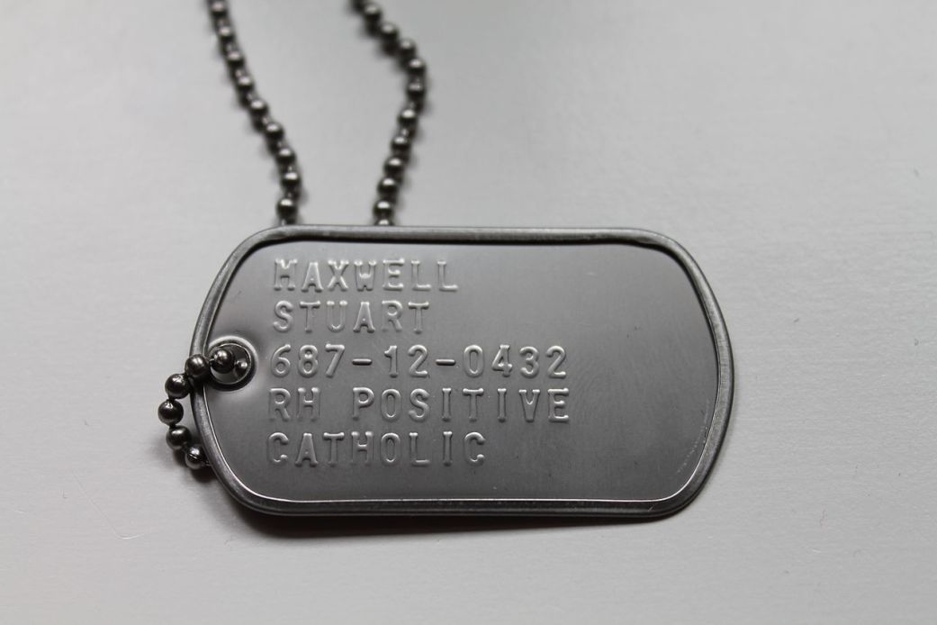 This is how dog tags got their name