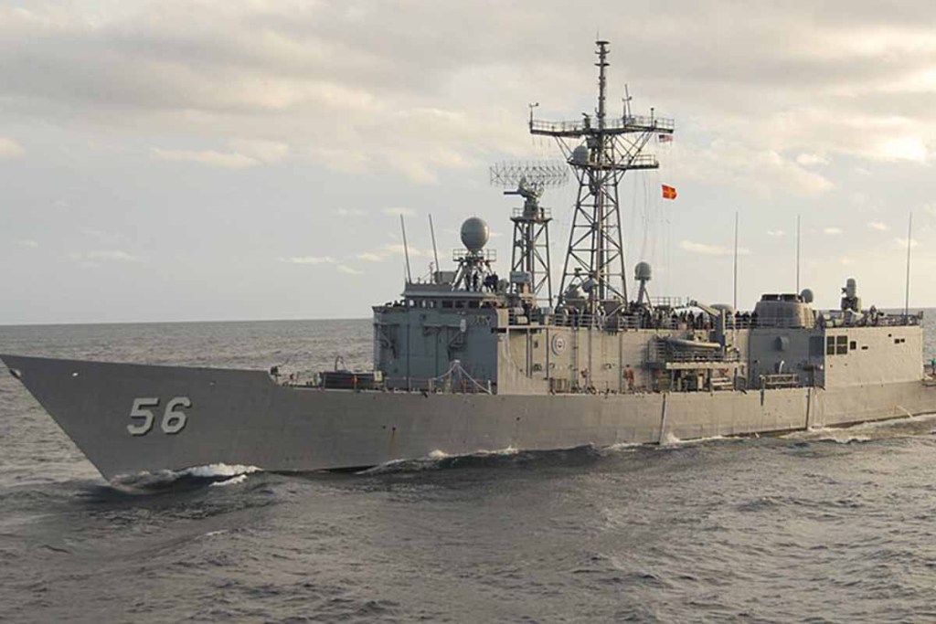 The only ship in the US Navy to sink an enemy ship is also the oldest ...