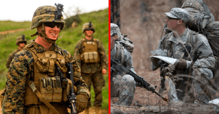 9 military phrases that differ between the USMC and the Army