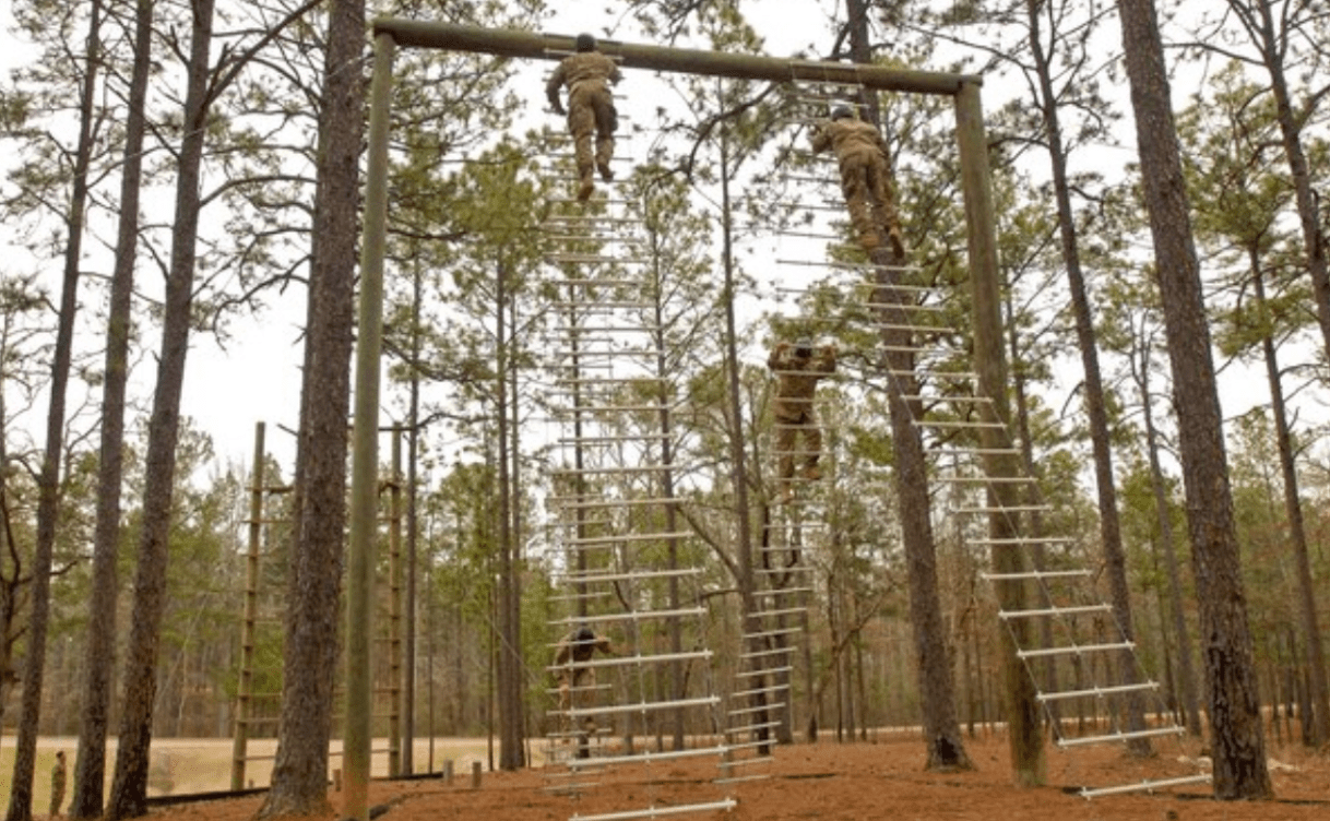 This 'Nasty Nick' obstacle course is part of Special Forces heritage
