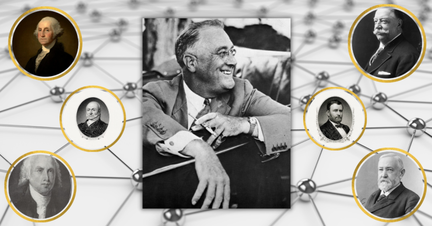 These presidents were all (distantly) related to each other