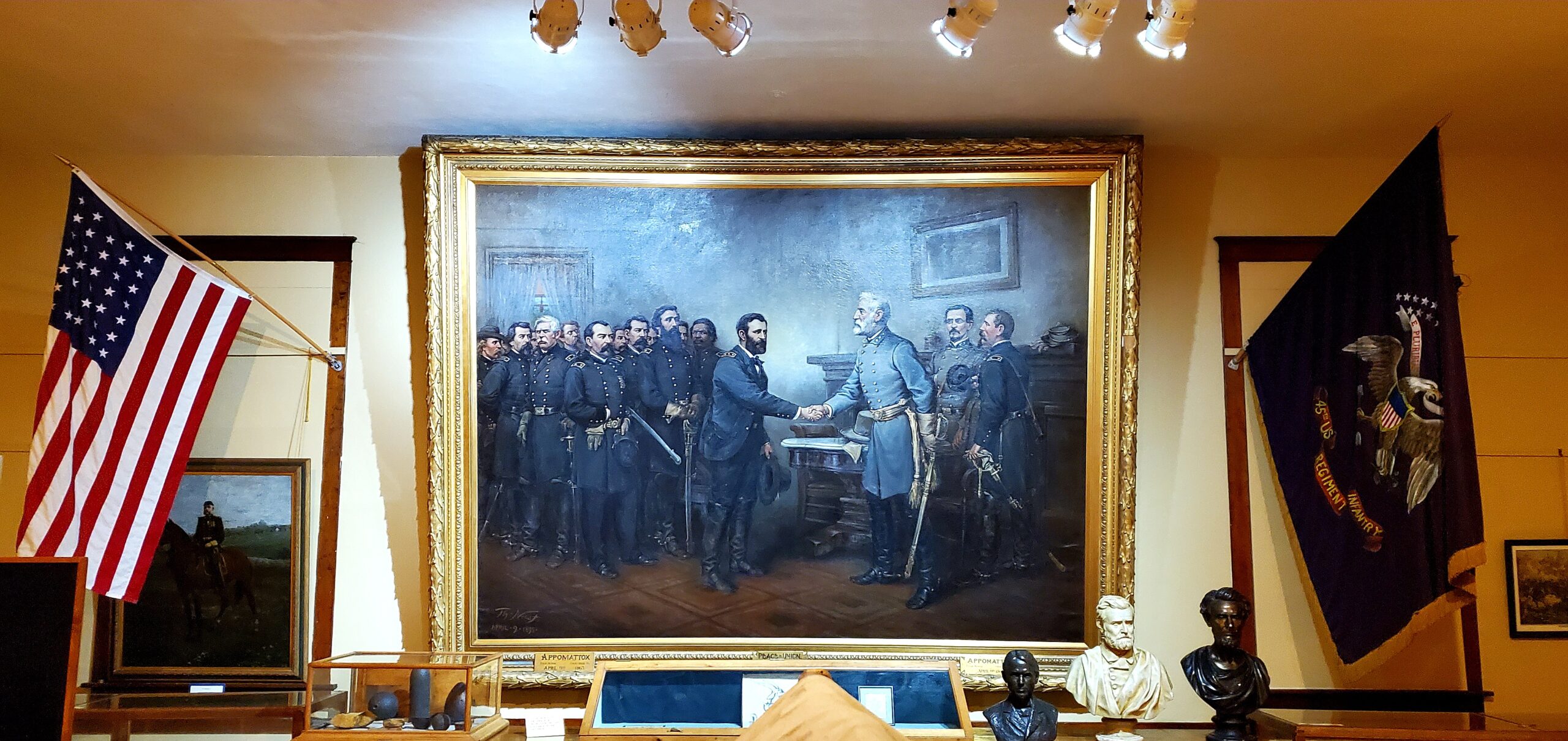 The famous Civil War surrender painting isn't at the Smithsonian