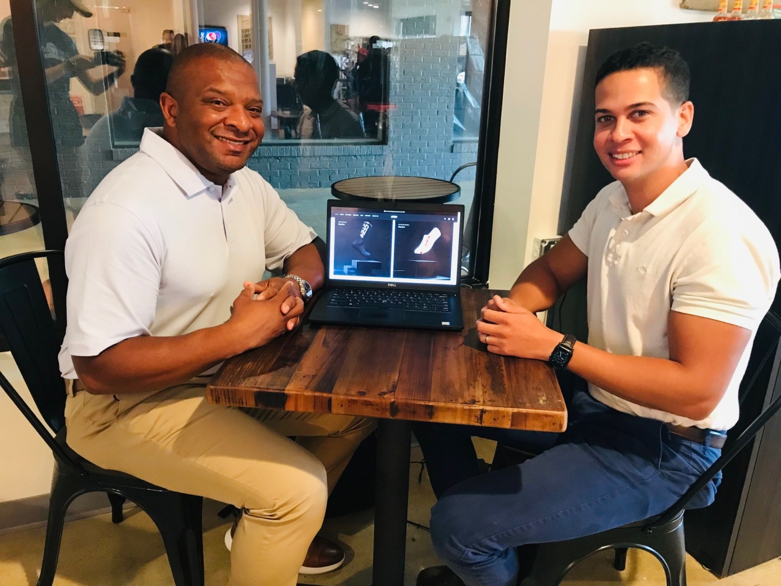 Navy veteran finds new purpose in an unlikely venture: Socks