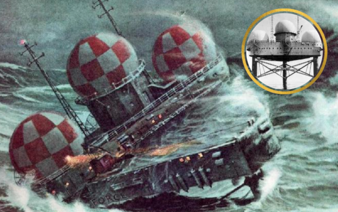 Texas Tower 4 was a Cold War radar outpost that vanished in a winter storm