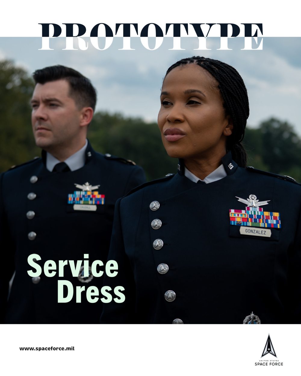 The Space Force released their PT and service dress uniforms and they ...