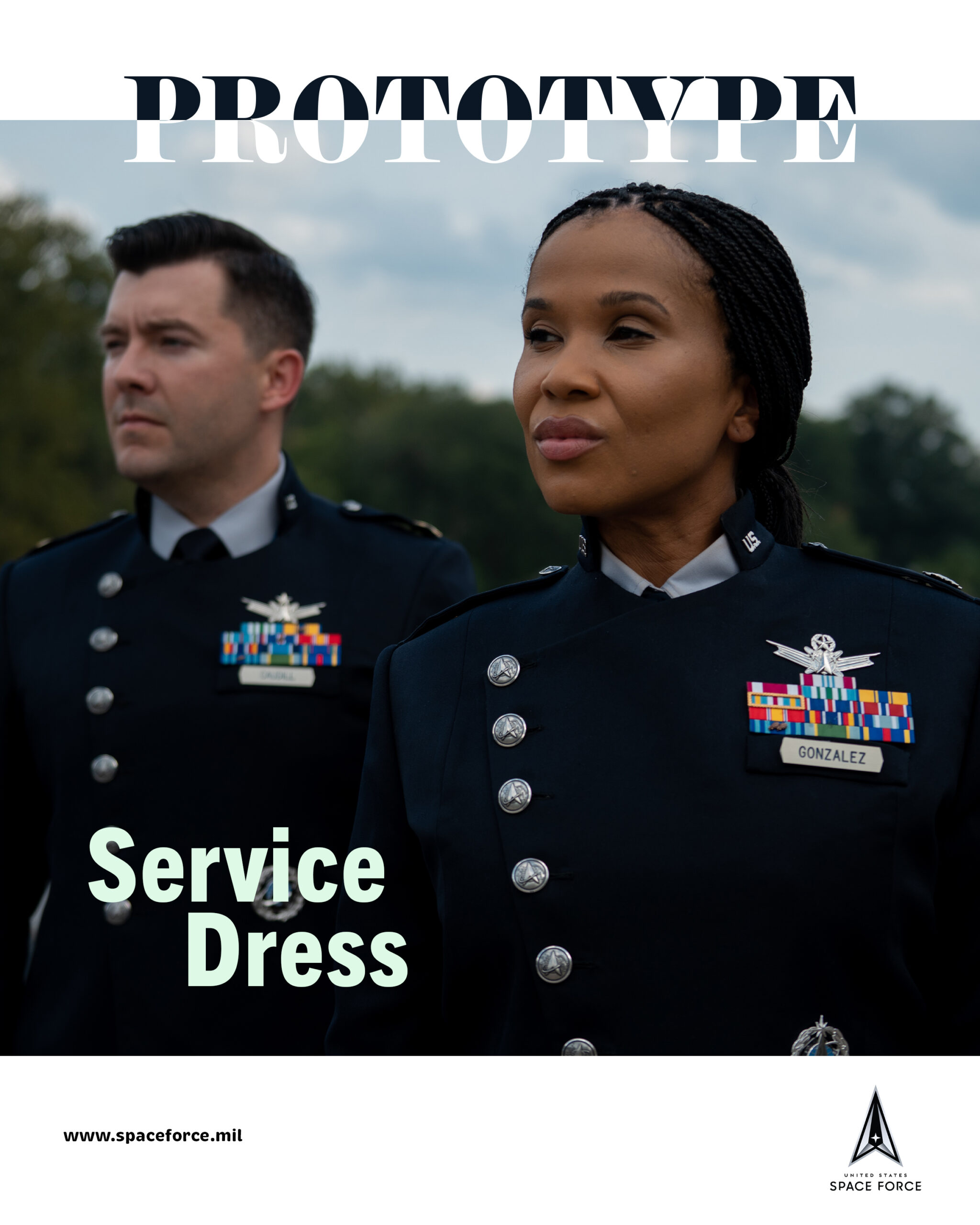 The Space Force released their PT and service dress uniforms and they ...