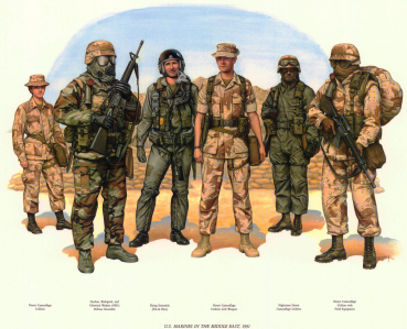 The US military's first digital camo was a weird one