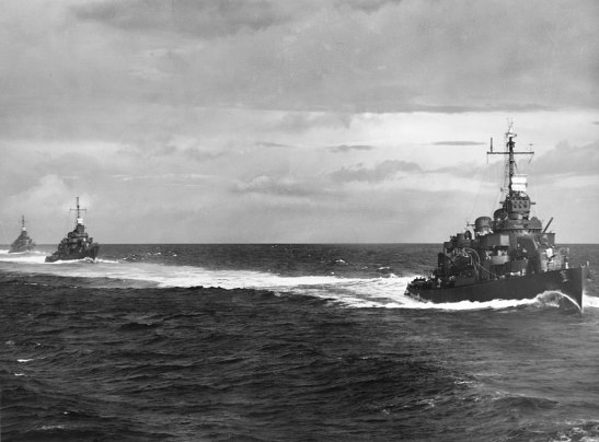 What US Navy ship used potatoes to down a submarine?