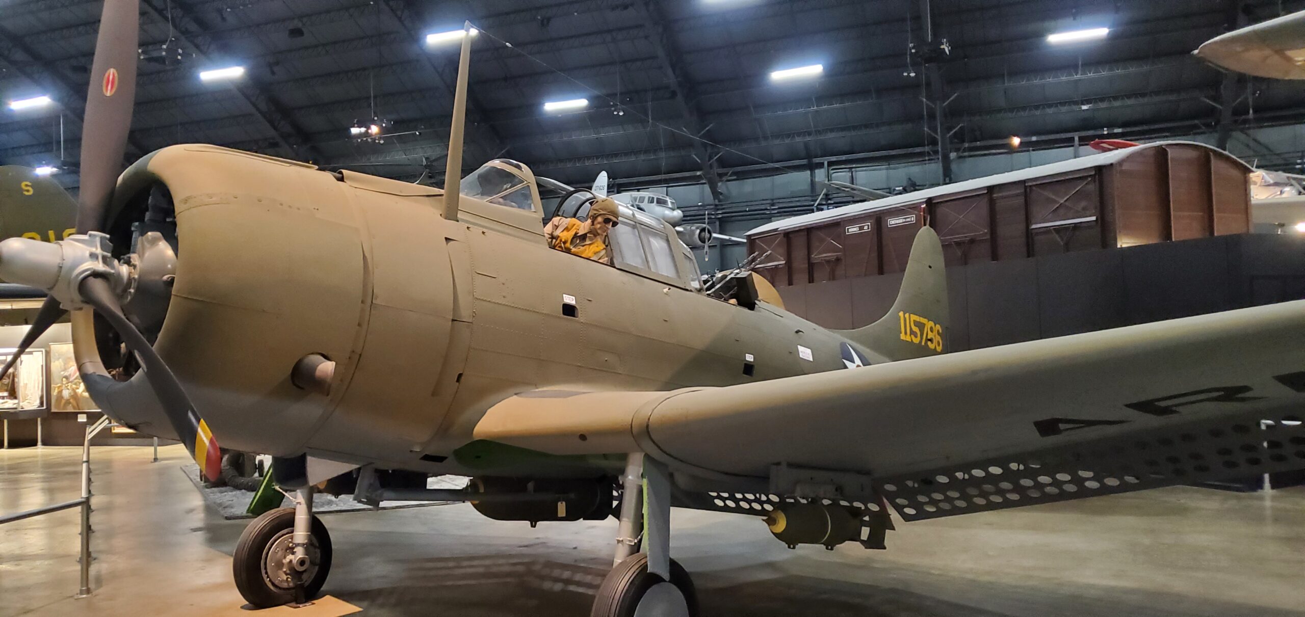 The Army Air Forces had a dive bomber during WWII