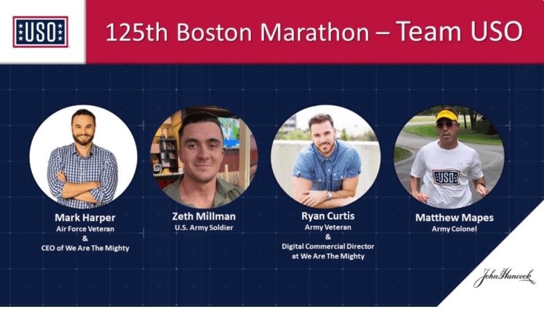 U.S. military veterans and service members to run 2021 Boston Marathon ...