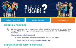 TRICARE plans available to you
