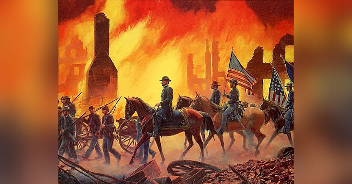 General Sherman began infamous march to the sea on this day in history