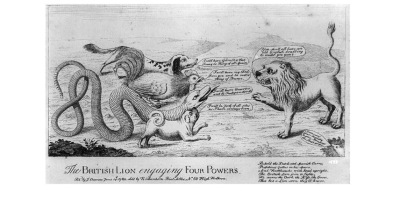 Top 5 political cartoons from the Revolutionary War