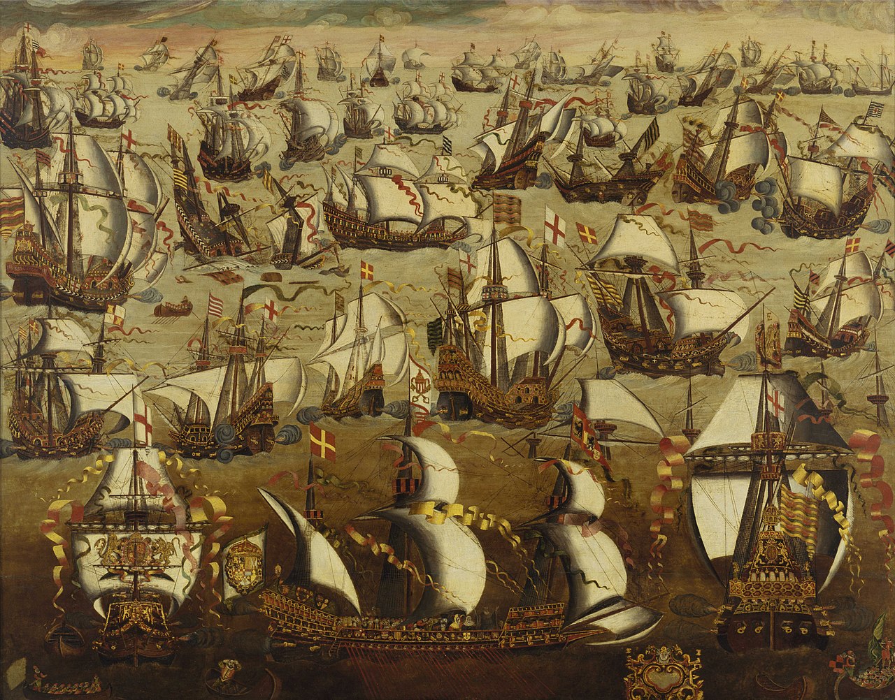 spanish armada battle stack