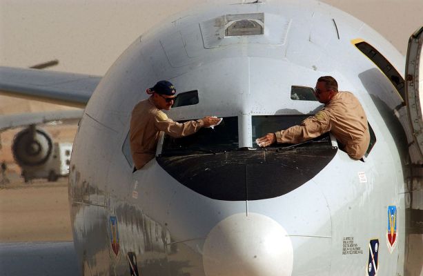 The E-8 JSTARS might be the most powerful plane in the Air Force fleet