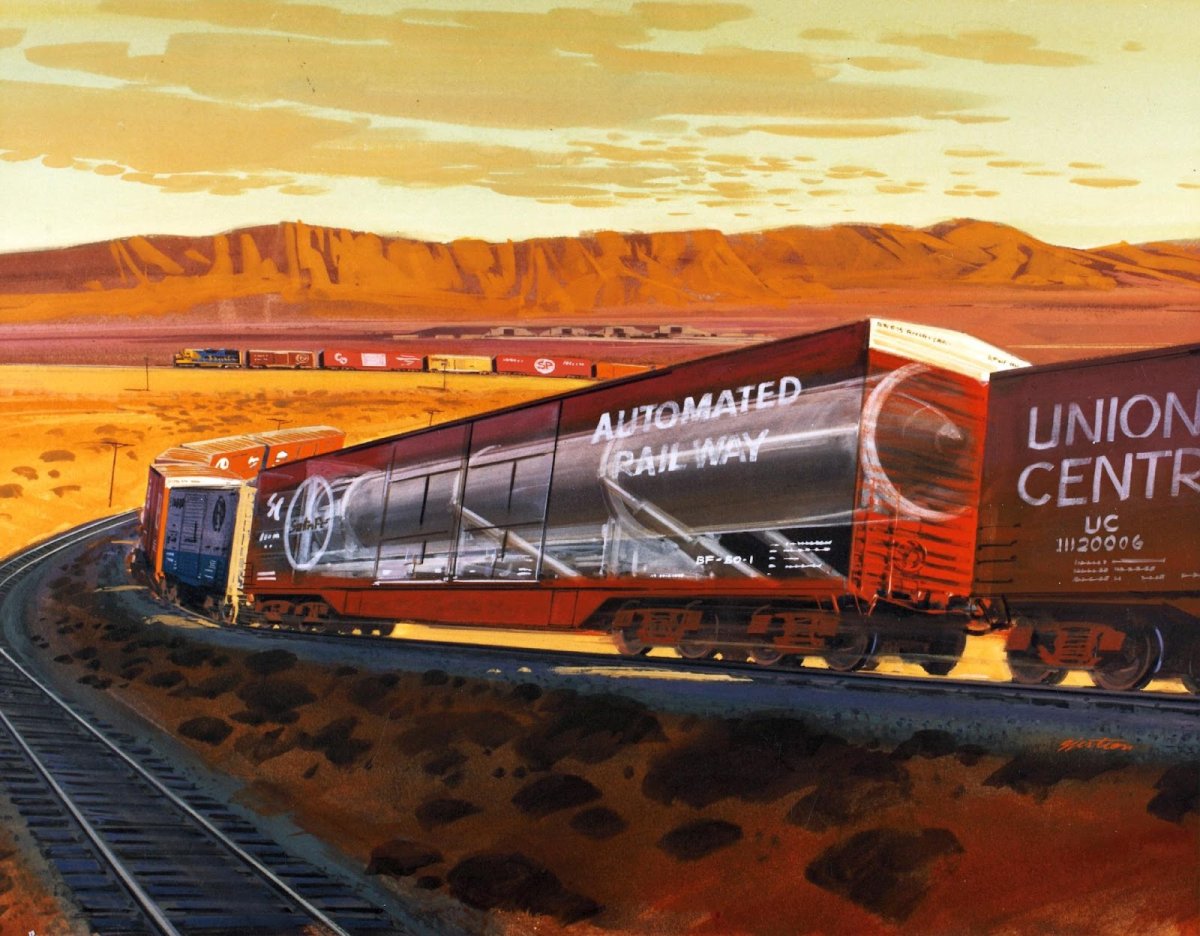 How train cars kept missiles mobile in event of Soviet strike during ...
