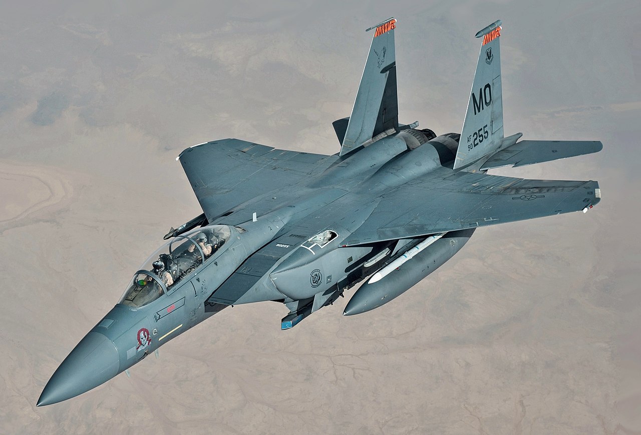 The Silent Eagle was the stealth version of the F-15 fighter jet