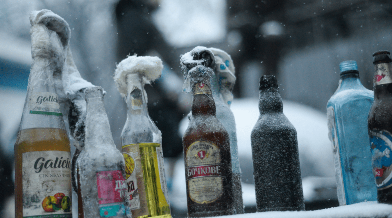 These are the different versions of a Molotov cocktail