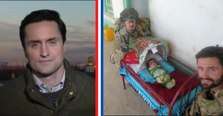 This Navy veteran reported live from war-torn Ukraine