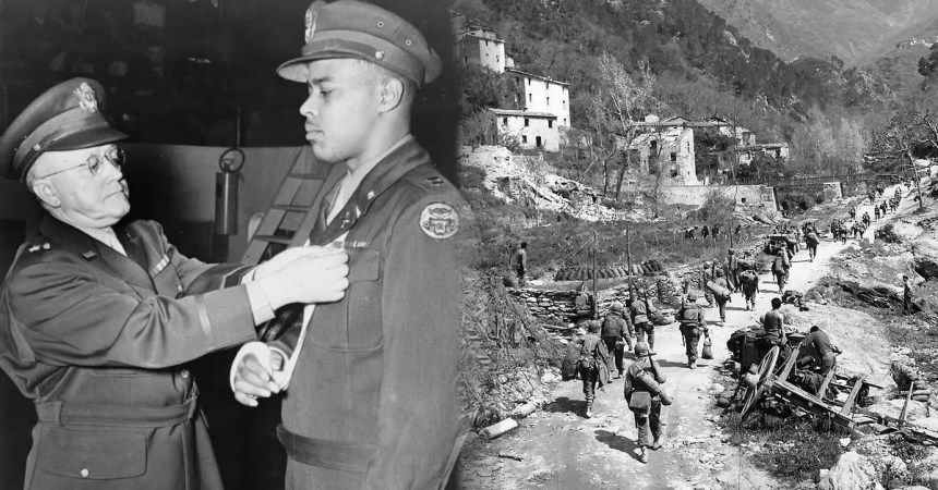 This was the only living African-American from WW2 to earn MoH