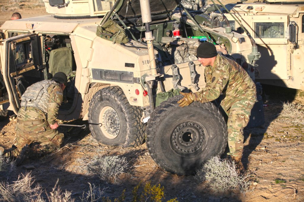 How military tires can withstand the rough terrain of combat