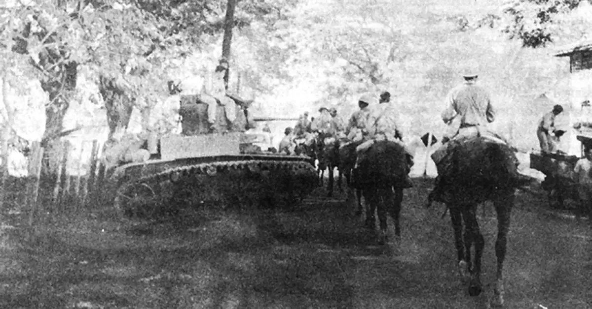 The last horse charge of American cavalry was in World War II