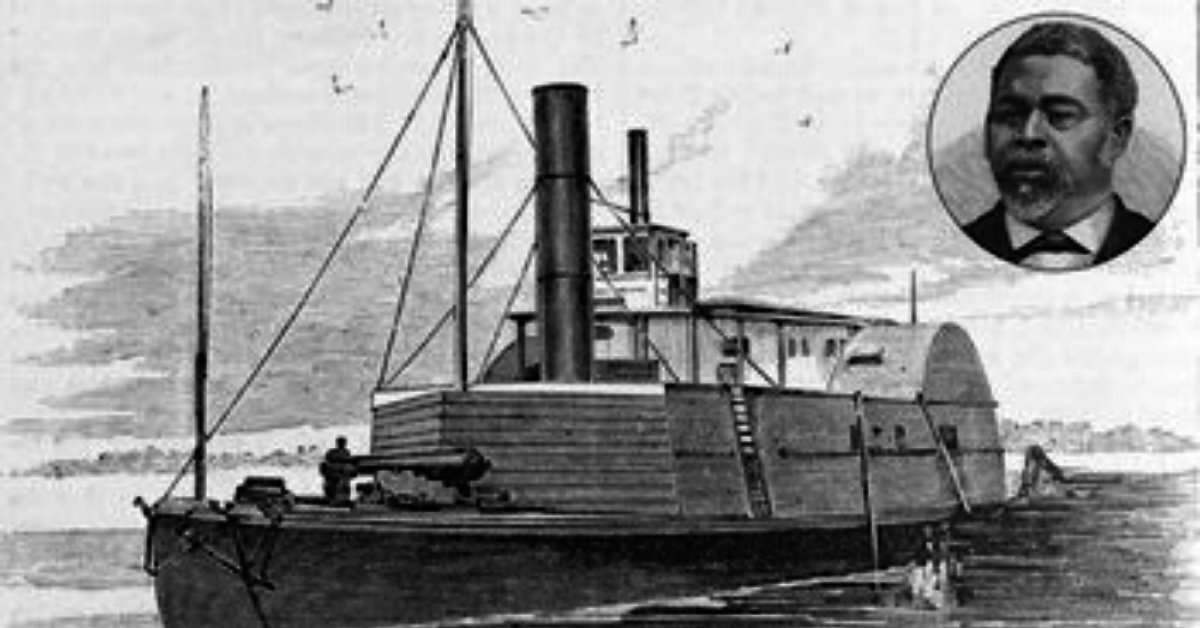 This slave stole a confederate ship and sailed his way to freedom