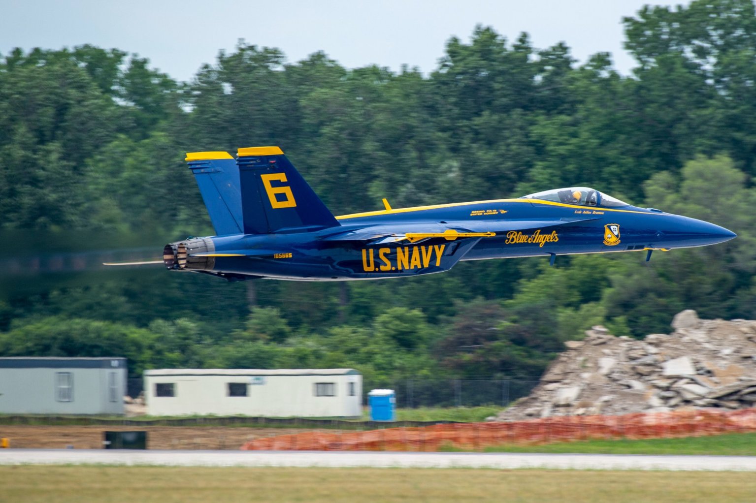 The US Navy's Blue Angels announce its first female jet pilot