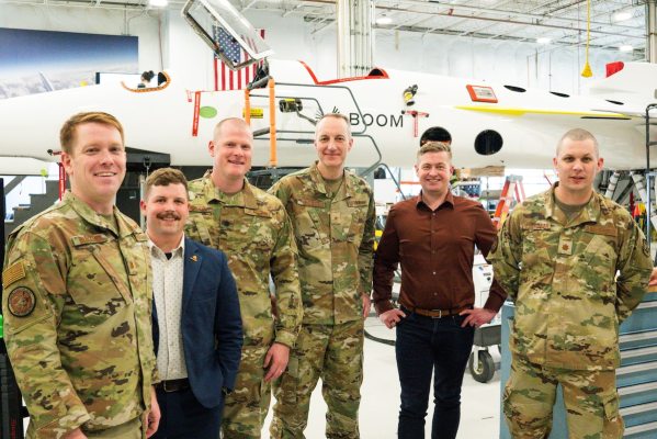 The US Air Force is a partner on the new Boom supersonic commercial jet