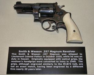 The history of General Patton’s ivory-handled revolvers