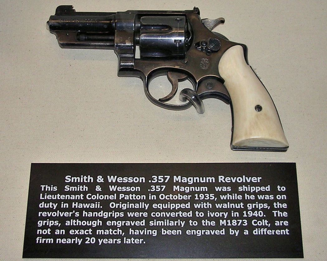 The history of General Patton’s ivory-handled revolvers