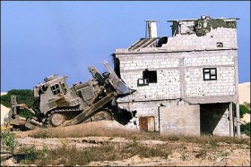 Israel Defense Forces operate the world's most heavily armored bulldozers