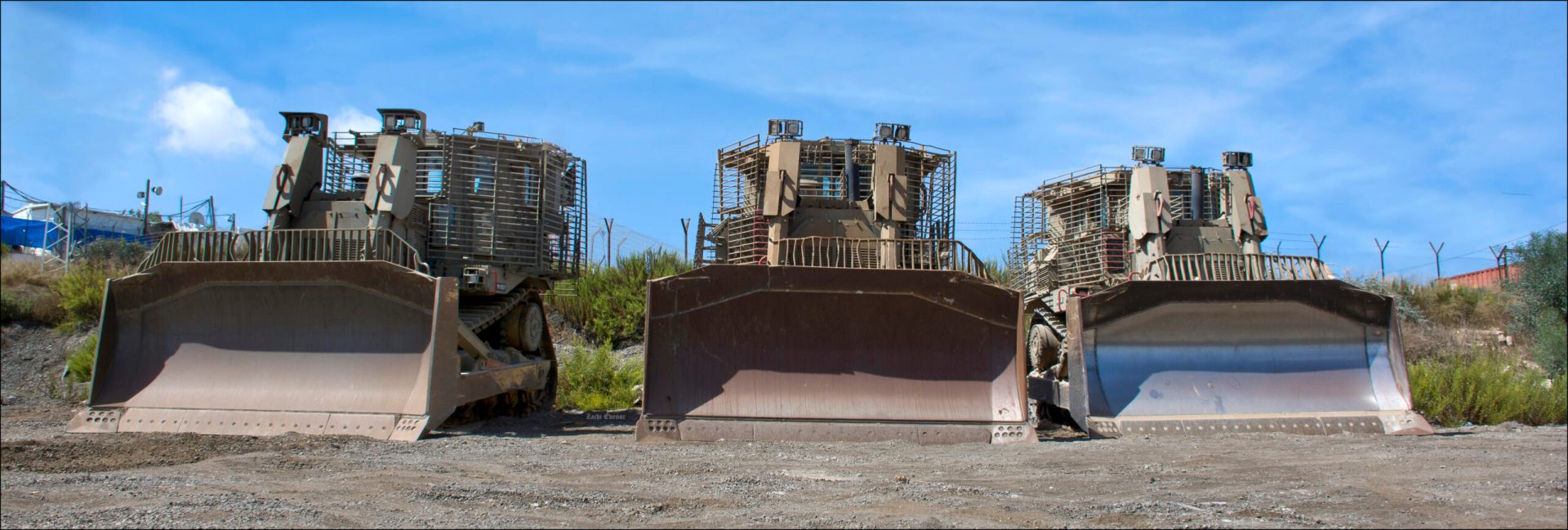 Israel Defense Forces operate the world's most heavily armored bulldozers