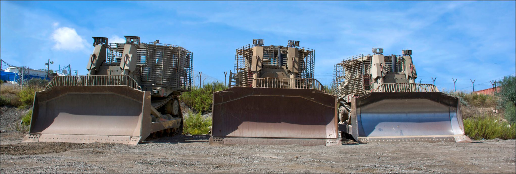 Israel Defense Forces operate the world's most heavily armored bulldozers