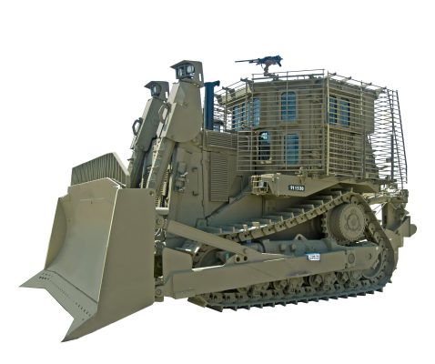 Israel Defense Forces operate the world's most heavily armored bulldozers